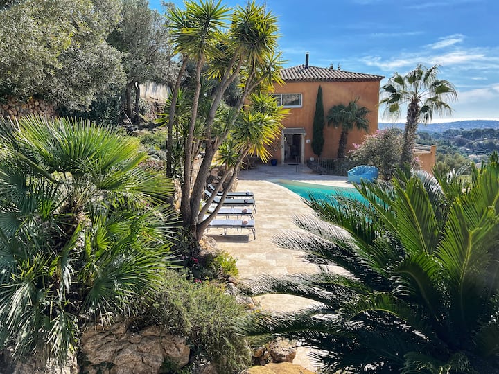 «&nbsp;Les Oliviers&nbsp;» Vue Mer, Piscine, Climatisation - Ollioules