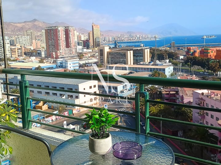 Moderno, Vista Panorámica Al Mar • Parking • 2d+2b - Antofagasta
