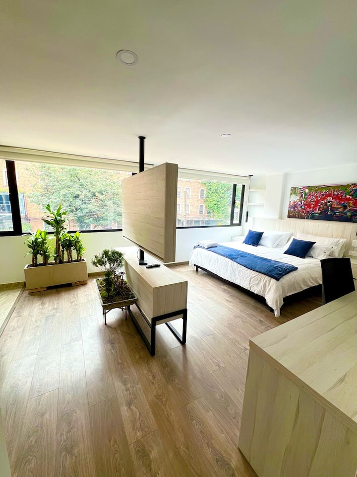 Suite De Lujo Con Jacuzzi Grande, Calle 85, Zona T - Bogota