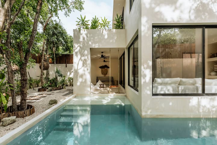 Tulumaya | Boho Luxe Villa In Aldea Zama+concierge - Tulum