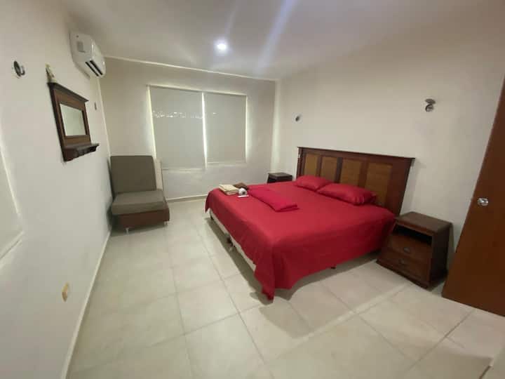 Eee 1 -Estudio Privado A 3 Min Plaza America(2pax) - Cancún