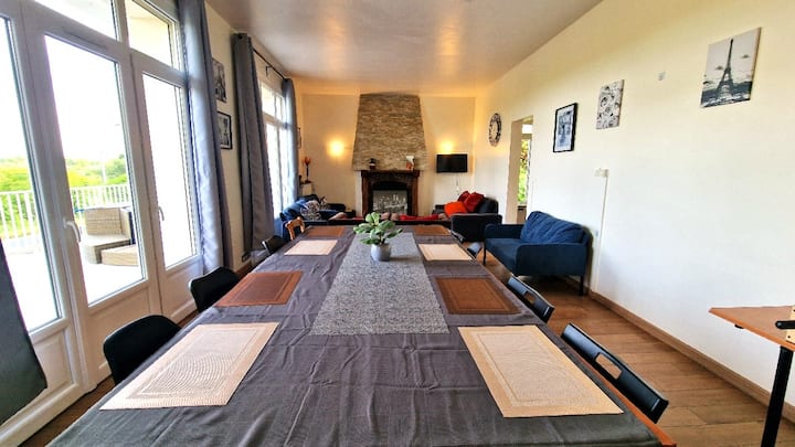 Grand Appart 4ch Terrasse Parking Netflix - Blois