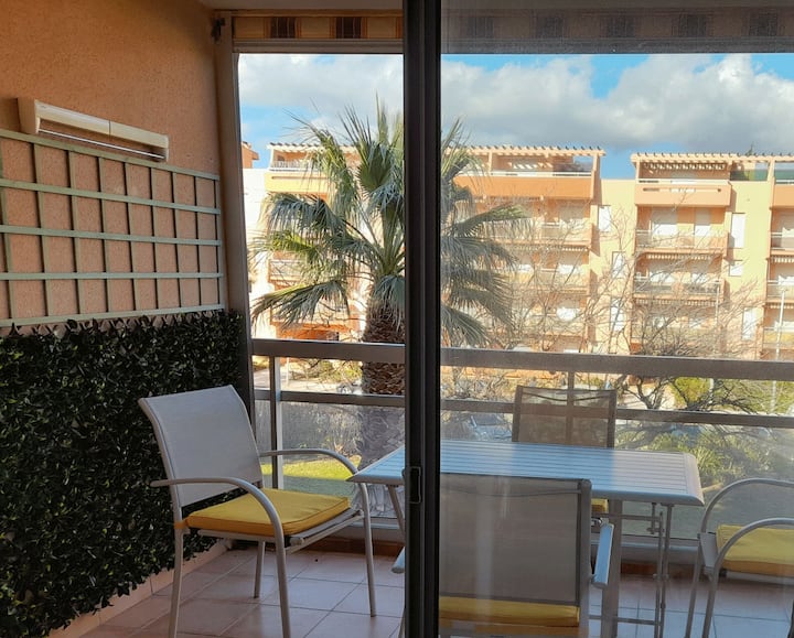 Bormes – Studio Cabine 100m Plage – Piscine Tennis - Bormes-les-Mimosas