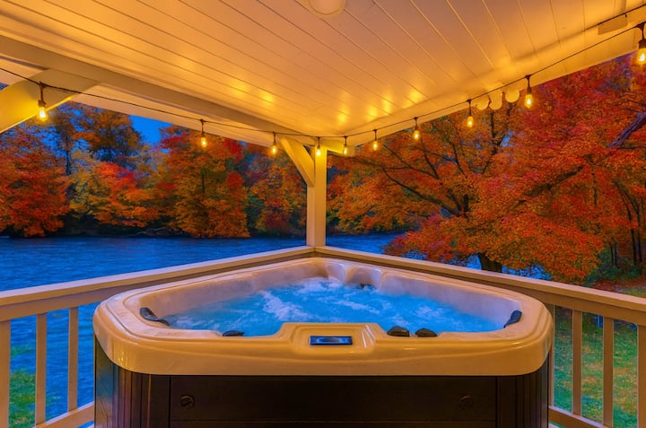 River Front/fire Pit/fishing/deck Dining/arcade - Walland, TN