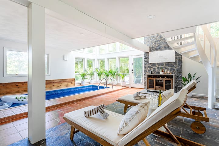 Luxurious 3bdrm With Indoor Heated Pool Year Round - Chenango Valley State Park, Chenango Forks