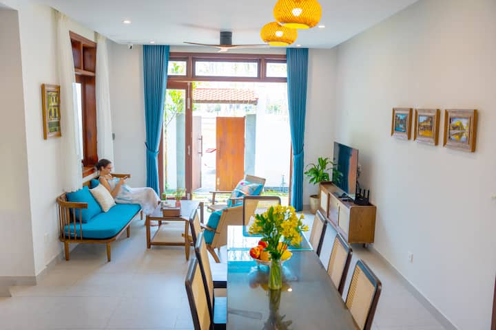 Luxury Beachvilla Pool Piano Hi-speed Wifi Freepu - Hội An