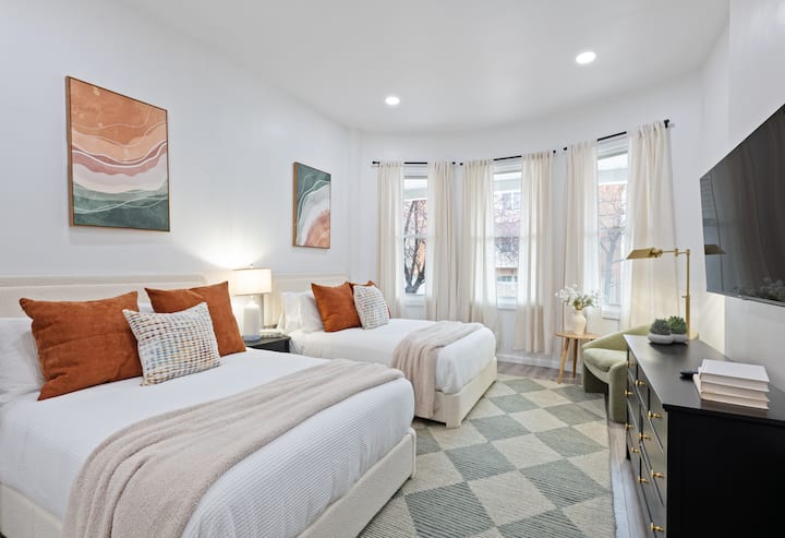 3br Loft W/ Game Room + Patio + King Bed + Min Nyc - Hoboken, NJ