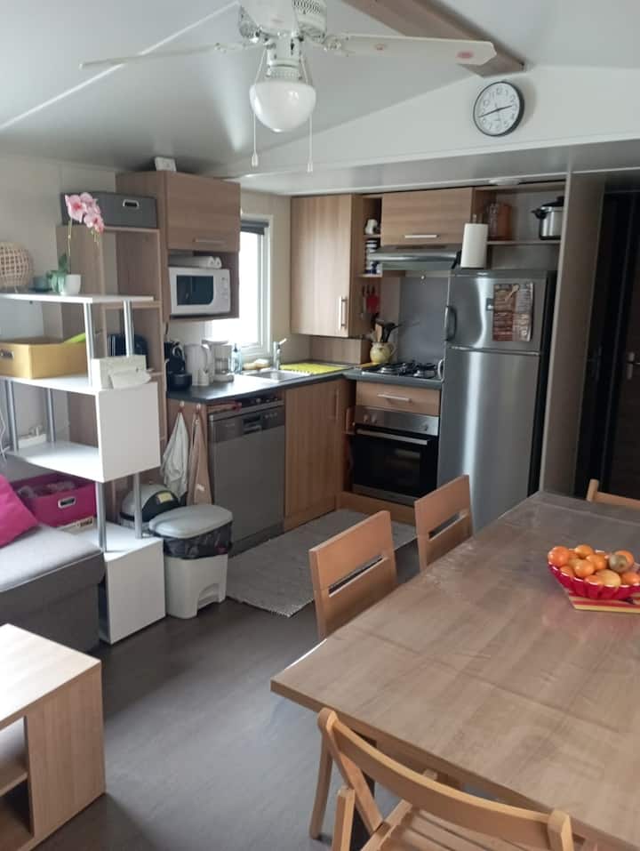 Mobil-home 40m² 6/8 Couchages - Argelès-sur-Mer