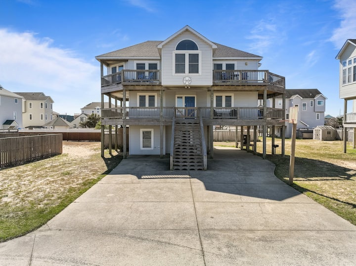 Sleeps 12 Pool, Hot Tub-just Across From The Beach - Kill Devil Hills, NC