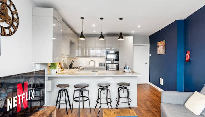 2 Min Beach & Lanes | Festival Stay | Sleeps 6 - 布賴頓碼頭
