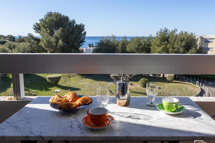 Cosy Studio Avec Vue Mer à La Ciotat - La Ciotat