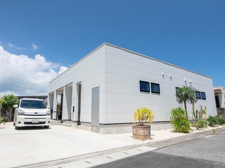 ペット可【Koahome　2025年openの75平米を一棟貸切】コンシェルジュ・レンタカー付ヴィラ - 宮古島