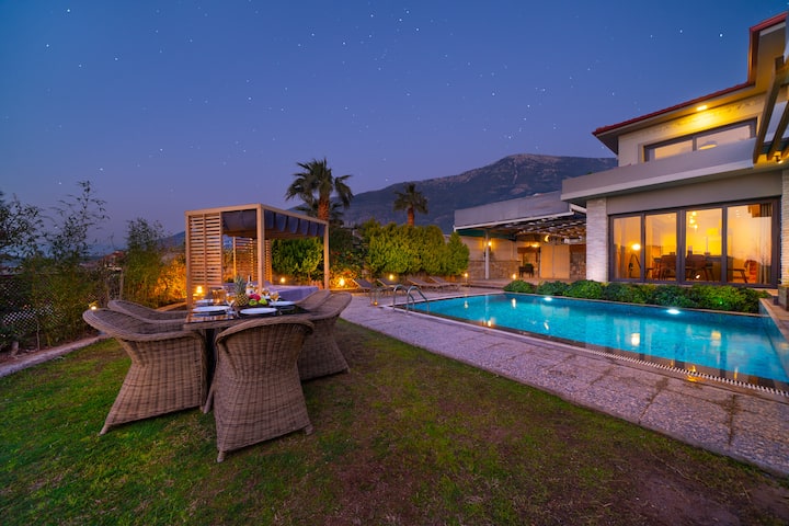 Fethiye ÖLüdeniz 6 Kişilik Lüks Müstakil Villa. - Fethiye