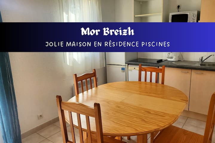 Mor Breizh - Jolie Maison En Résidence Piscines - Calvisson
