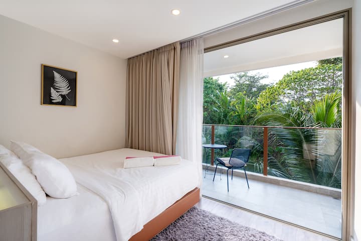 Kamala现代 1卧oceana Resort | 高速Wifi | 位处黄金地段 - Phuket City Eyalet