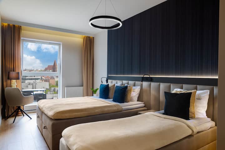 Apartament Rodzinny Z Balkonem I Widokiem Na Rzekę - Wrocław