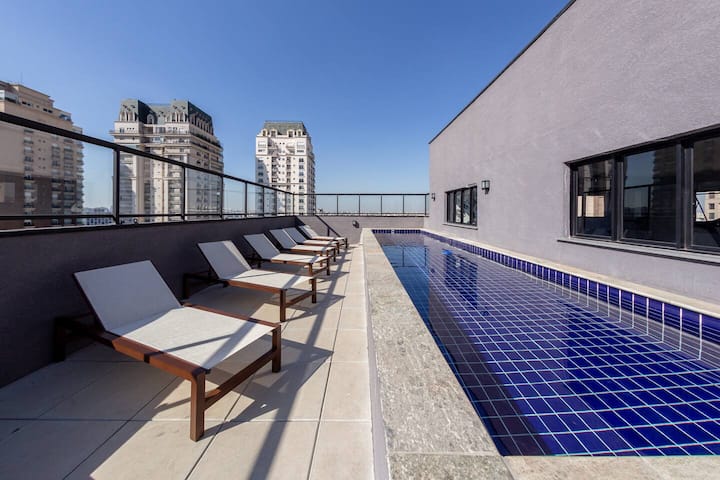 2 Dorm Charmoso C/ Academia, Piscina E Vaga (902) - São Paulo