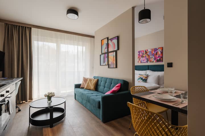 Private Apartment For 3 ! W Ac & Private Balcony! - Praga