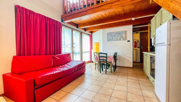 Villa Frejus: Bilocale Soppalcato 5 P. Letto - Bardonecchia