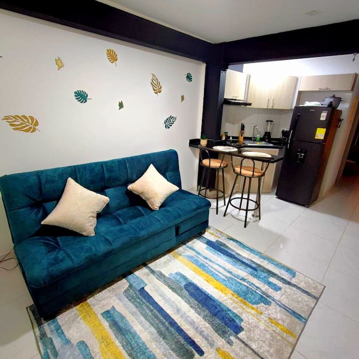 Hermoso Loft 201 Cerca A Chipichape A/c + Balcon - Cali