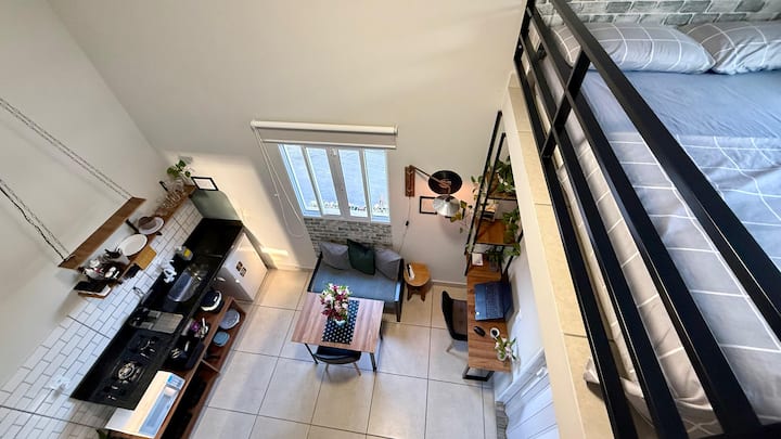 Studio Inteligente, Completo E Aconchegante - ソロカバ