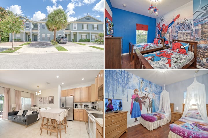 4br/3ba Townhouse.close Disney,convention Center - Kissimmee, FL