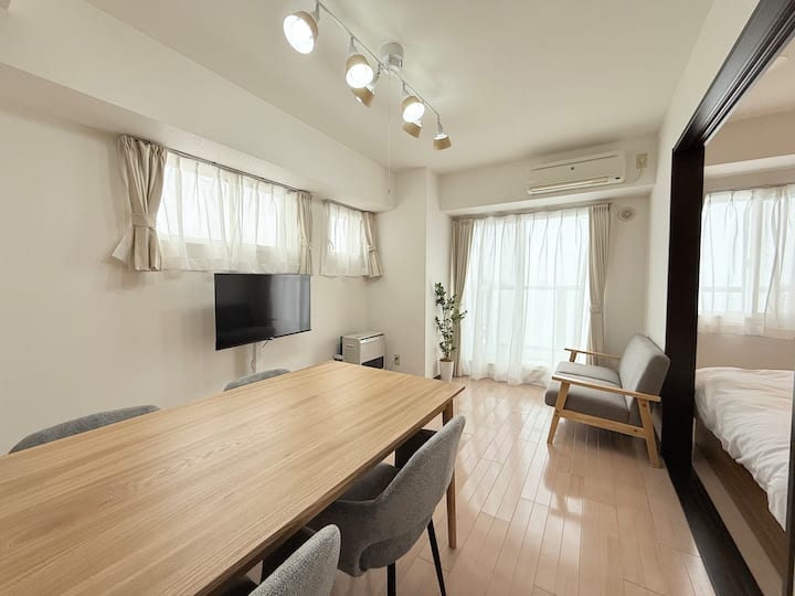 1br/40㎡|4ppl|7minstn|airport|sapporo5min|familyok - 기타히로시마시