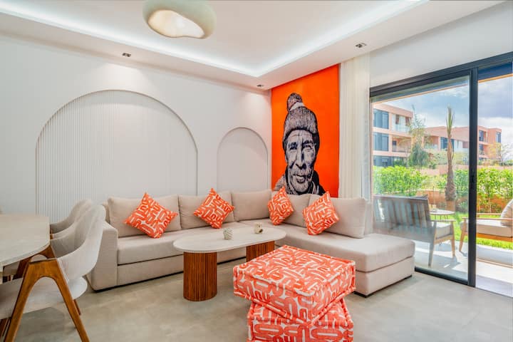 Le Noria - Super Logement Jardin & Piscine - Golf - Marrakech