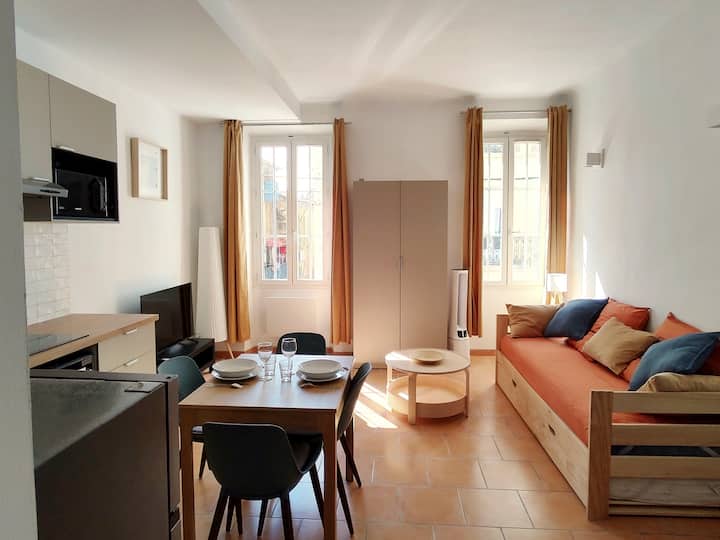 Joli 2 Pièces Très Lumineux-proche Vieux Port-wifi - La Ciotat