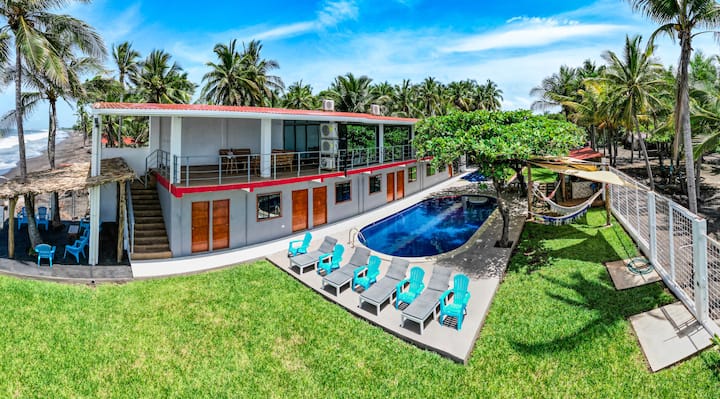 Casa De Playa Ocean Blue Sv - Los Cóbanos