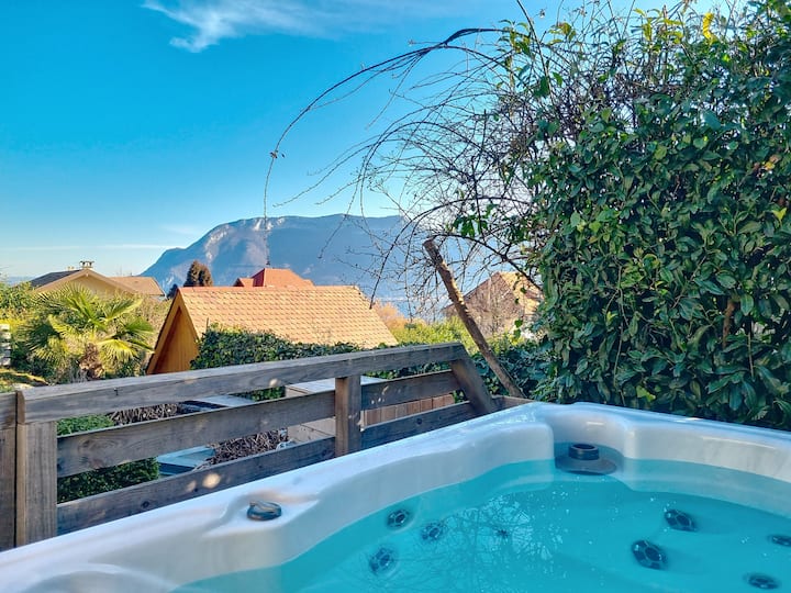Maison Individuelle Vue Lac Et Jacuzzi - Annecy