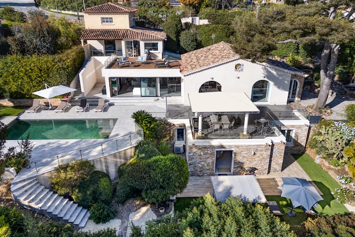 Villa Domaine Du Soleil | Vue Mer Piscine Privée - Le Lavandou