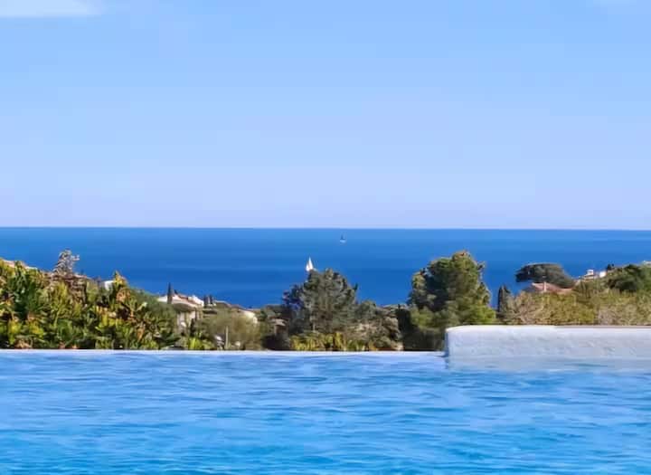 Villa De Luxe Vue Mer Les Oiseaux Du Paradis - Rayol-Canadel-sur-Mer