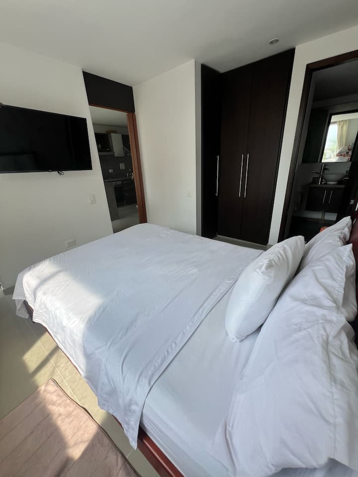 Encantador Apto Con Ac | Piscina Jacuzzi Y Bbq - Bucaramanga