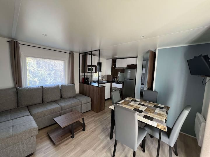 Mobil-home Moderne 6pers, Camping 4étoiles - Saint-Hilaire-de-Riez