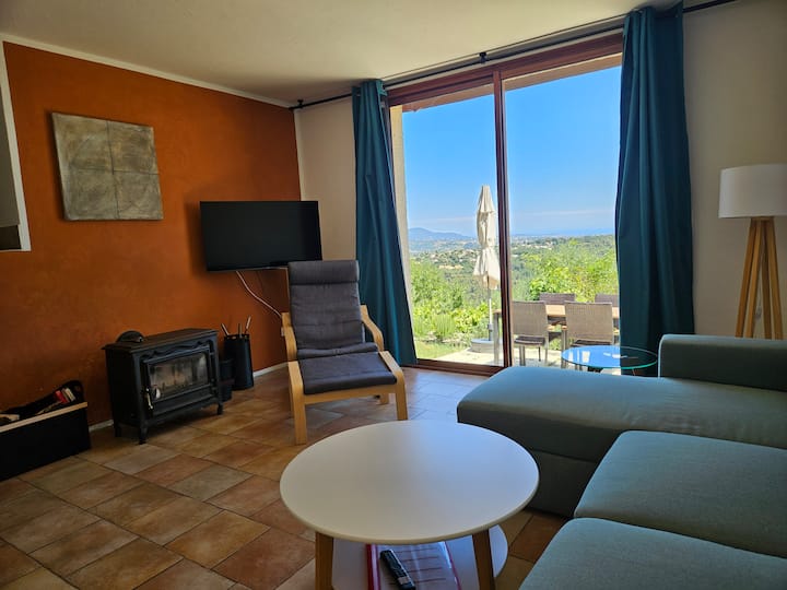 Appartement Vue Mer 2-3 Personen Mit Klimaanlage - Vence