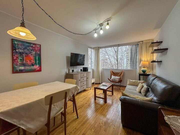 A 1,2kms De Parque Rodo -Cómodo Apto Full Equipado - Montevideo