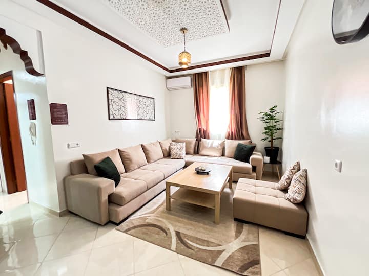 À 5 Min De Guéliz–appartement éLégant Et Au Calme - Marrakech