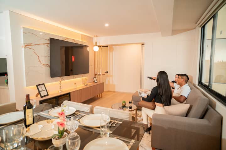 D* | Experiencia Premium | 3br + 80” Tv + Wifi - Arequipa