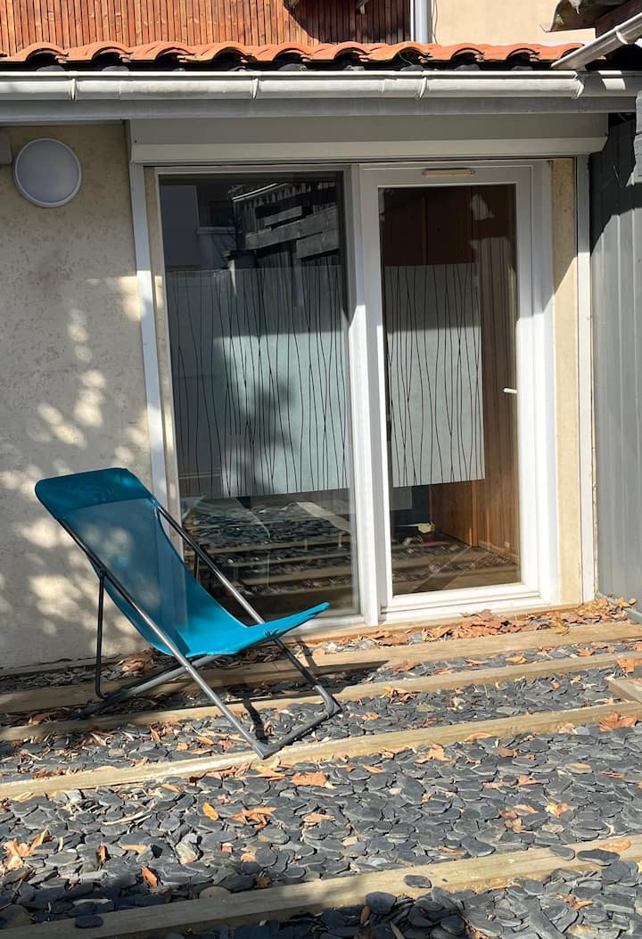 Chambre/sdb/wc/jardinet Privés. - Dax