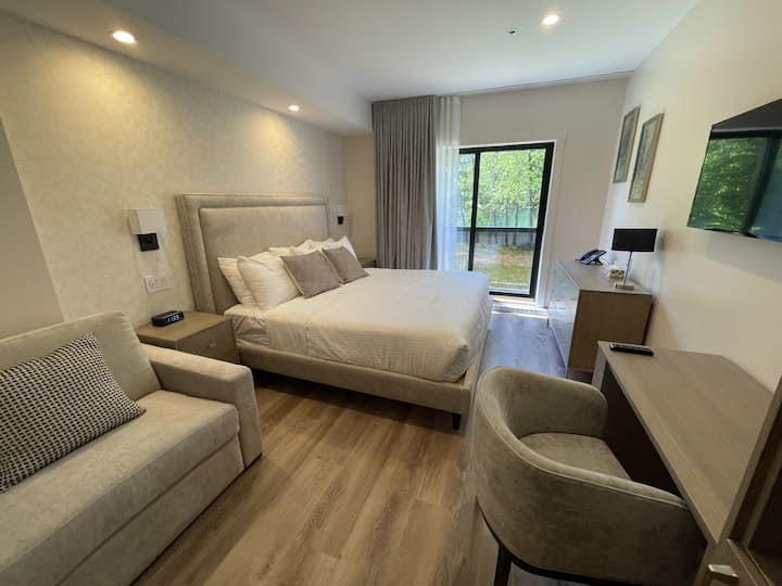 Château Morritt - Chambre Deluxe, 1 Lit King - Mont-Tremblant