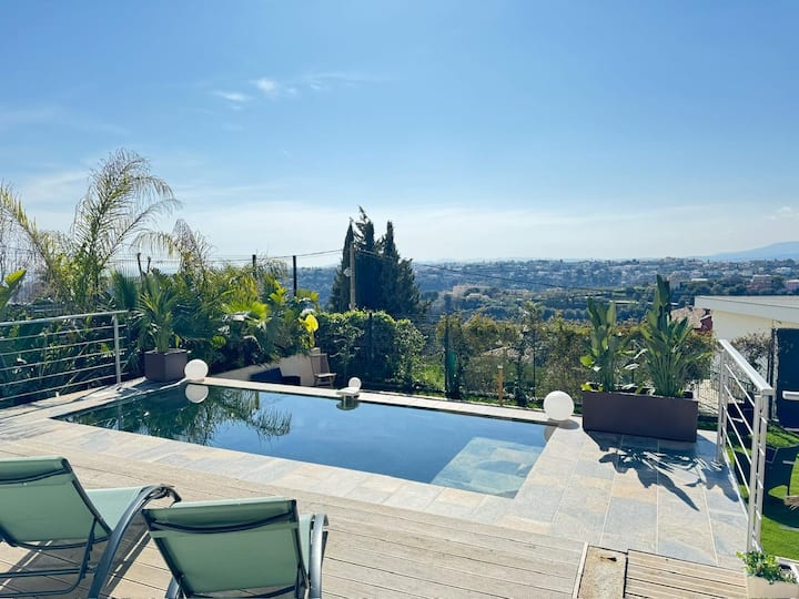 Magnifique Appartement Avec Piscine Et Jardin - Nice
