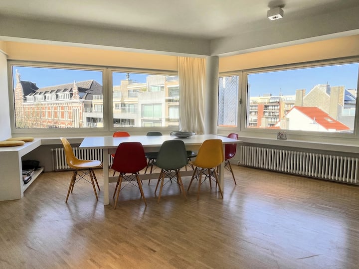 Stijlvol Feel Good Appartement Met Zee Van Licht - Oostende