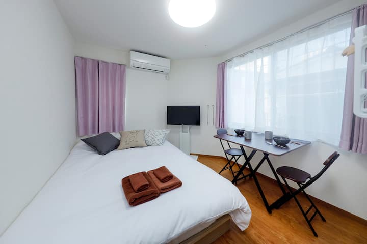 4 Min Walkwalk To The Nearest Sta/for 2 Ppl/wi-fi - Aéroport de Tokyo-Haneda (HND)
