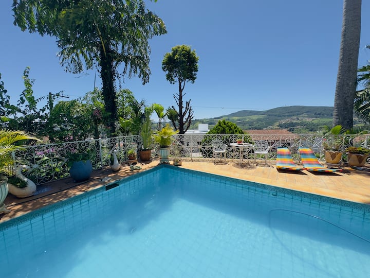 Chacara Central/piscina/churrasq - Serra Negra