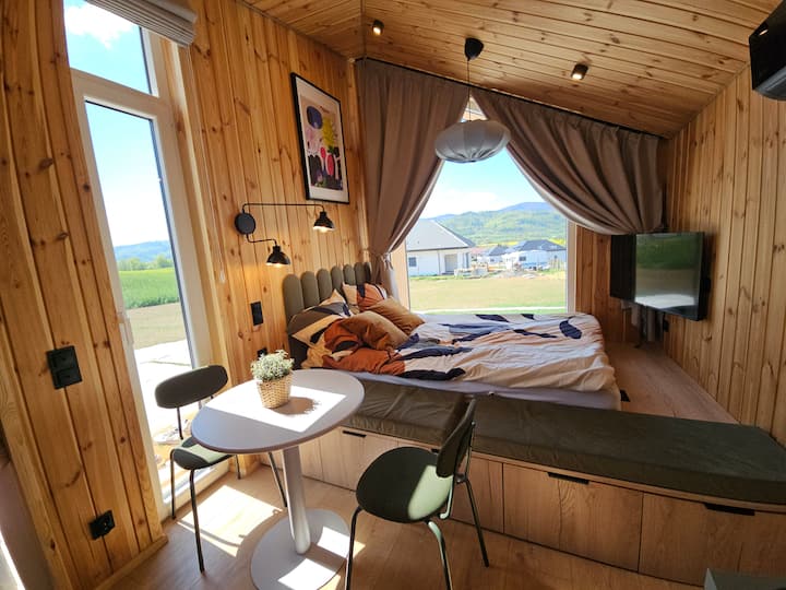 Alewidok - Domek Z Widokiem Na Góry Sowie - Poland