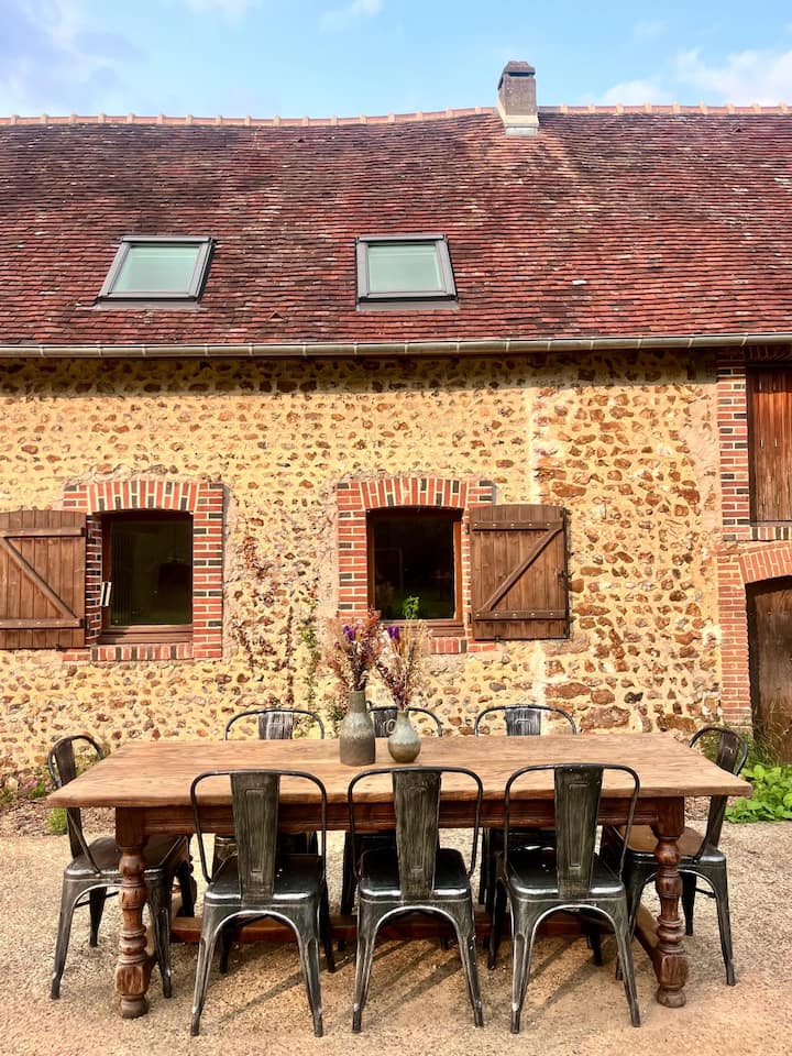 Longère De Charme, Calme & Piscine - Verneuil-sur-Avre