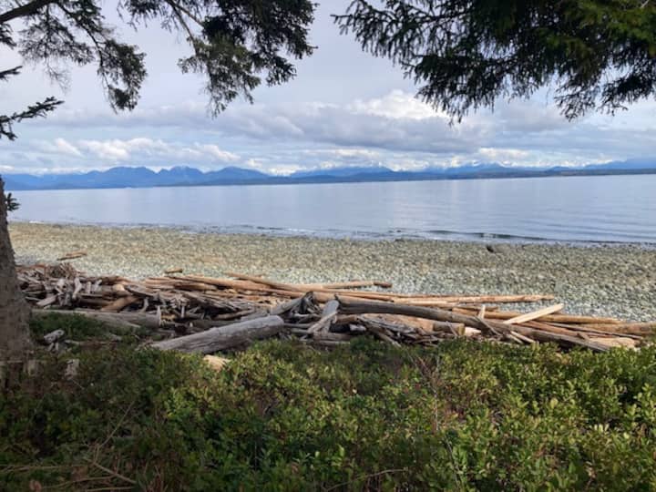 Elf Cup Cottage
On The Beach - Quadra Island
