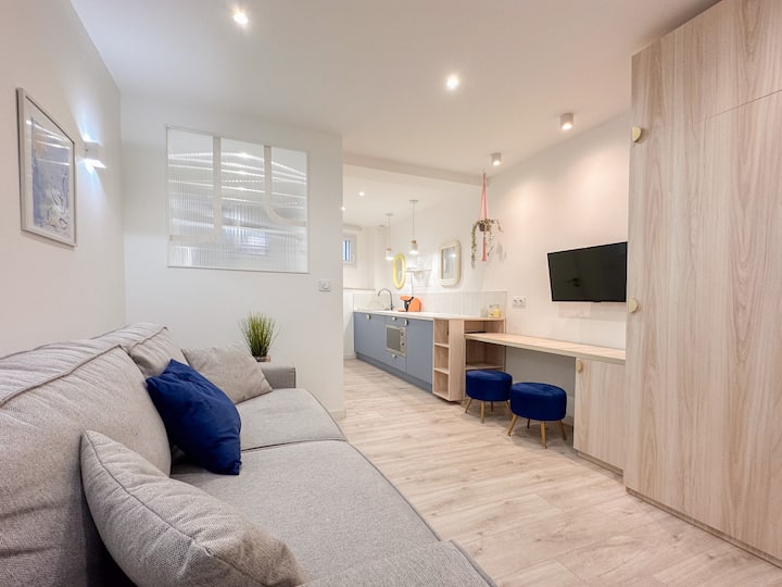 Studio N°1 Hôpitaux-facultés, Climatisation - Wifi - Montpellier