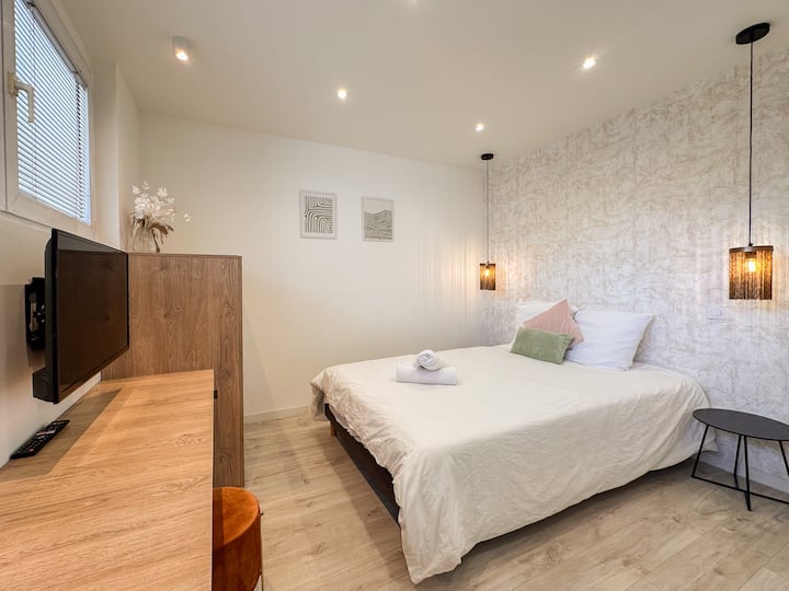 Studio N°4 Hôpitaux-facultés, Climatisation - Wifi - Montpellier